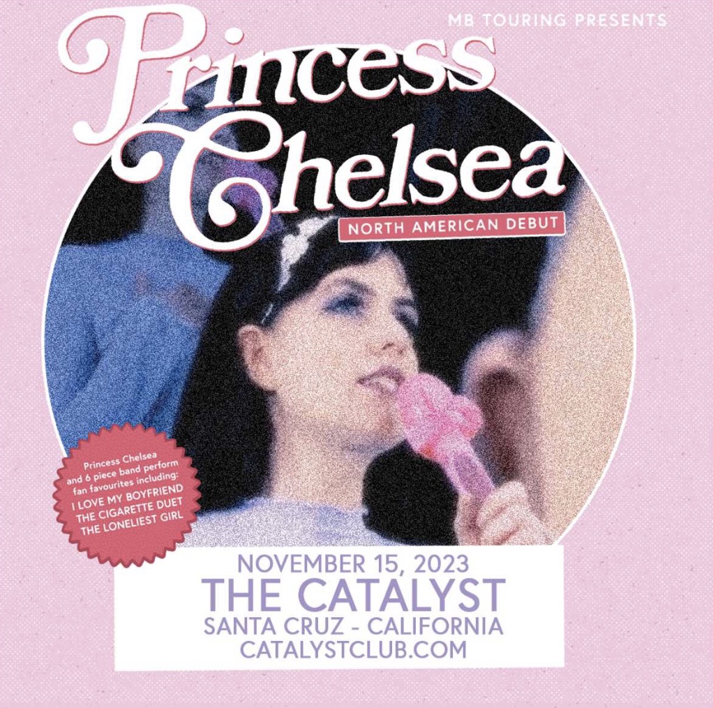 LIVE IN THE ATRIUM: PRINCESS CHELSEA - Event Santa Cruz
