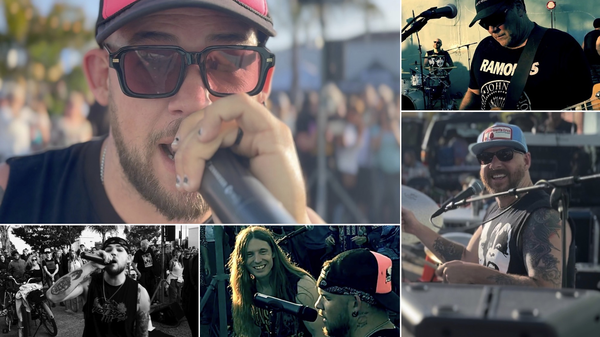 James Durbin and The Lost Boys Videos at Event Santa Cruz Midtown ...